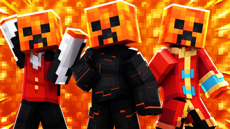 Fire Creepers by Red Eagle Studios (Minecraft Skin Pack) - Minecraft ...