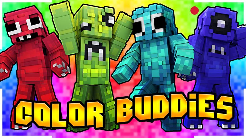 Color Buddies by The Lucky Petals (Minecraft Skin Pack) - Minecraft ...