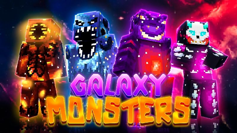Galaxy Monsters by StarkTMA (Minecraft Skin Pack) - Minecraft Bedrock ...