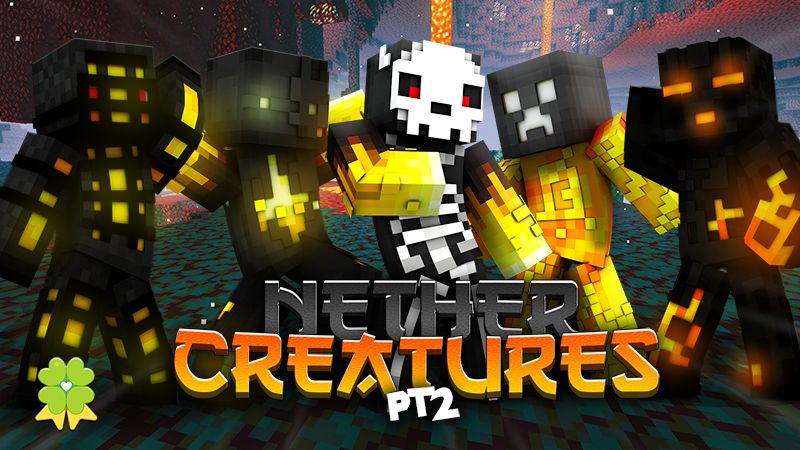 Nether Creatures 2 by The Lucky Petals (Minecraft Skin Pack ...