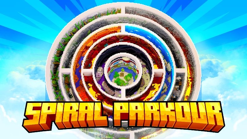 Spiral Parkour by Tristan Productions (Minecraft Marketplace Map) - Minecraft Marketplace (via ...