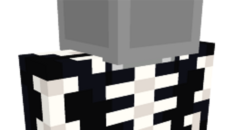Skeleton Costume by Oaken - Minecraft Marketplace (via bedrockexplorer.com)