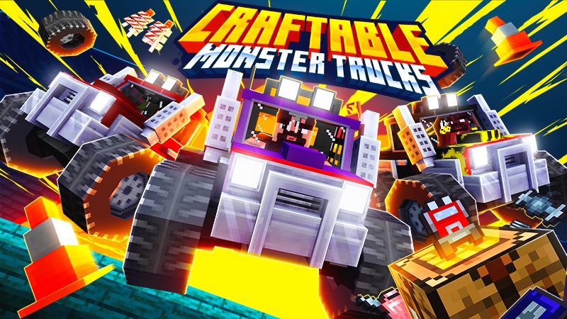 Craftable Monster Trucks by 5 Frame Studios (Minecraft Marketplace Map ...