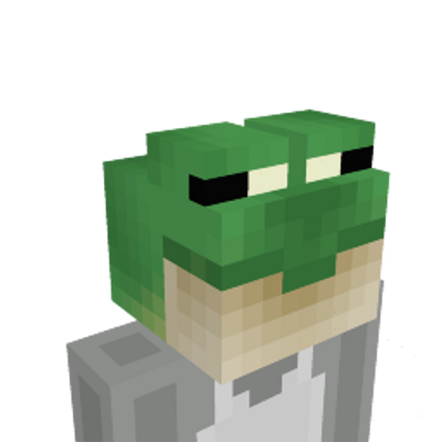 Frog Head by MobBlocks - Minecraft Marketplace (via bedrockexplorer.com)