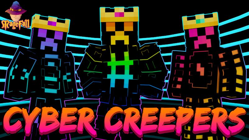 Cyber Creepers by Magefall (Minecraft Skin Pack) - Minecraft ...