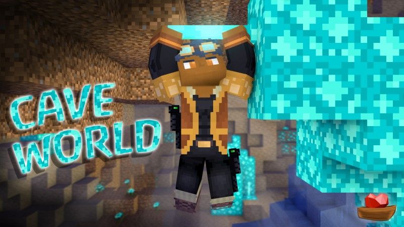 Cave World by Lifeboat (Minecraft Marketplace Map) - Minecraft ...