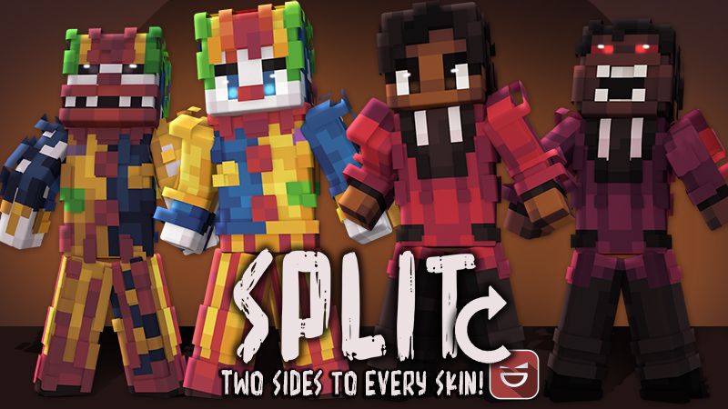 Split by Giggle Block Studios (Minecraft Skin Pack) - Minecraft ...