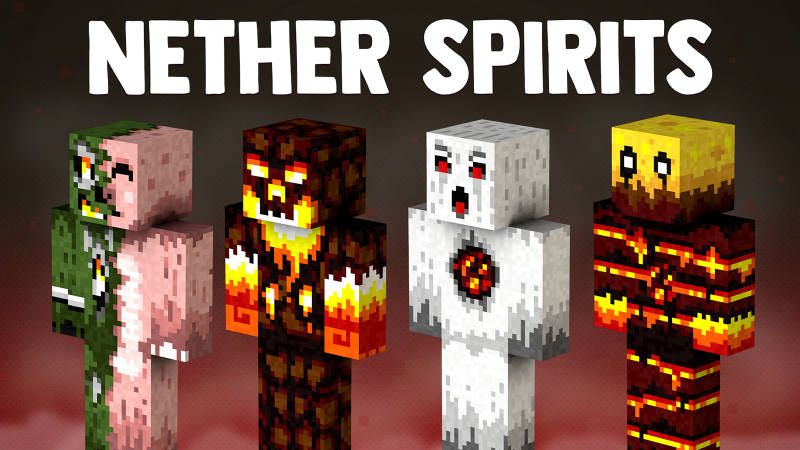 Nether Spirits by BLOCKLAB Studios (Minecraft Skin Pack) - Minecraft ...