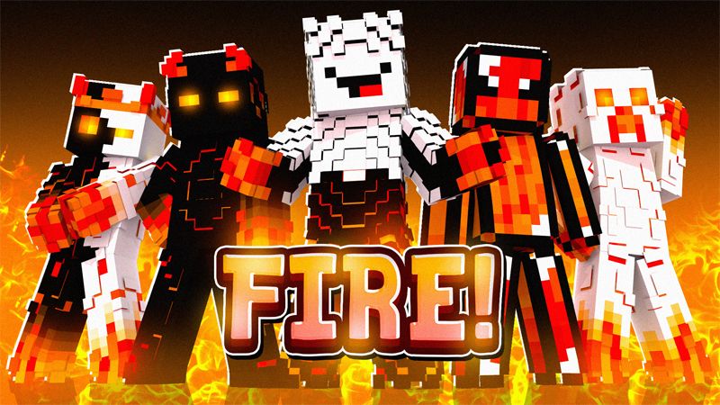 Fire by Big Dye Gaming (Minecraft Skin Pack) - Minecraft Bedrock ...
