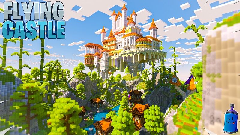 Flying Castle by Street Studios (Minecraft Marketplace Map) - Minecraft ...