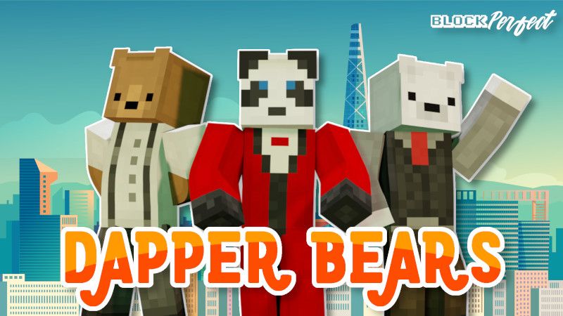 Dapper Bears by Block Perfect Studios (Minecraft Skin Pack) - Minecraft ...