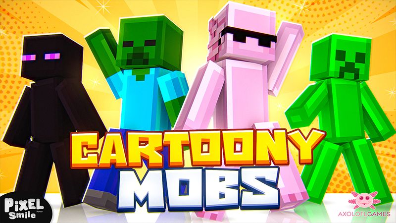Cartoony Mobs by Pixel Smile Studios (Minecraft Skin Pack) - Minecraft ...