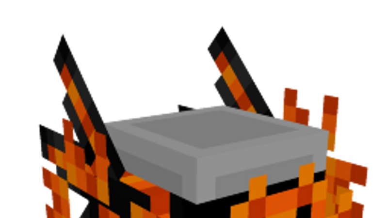 Fire Mecha Ear Piece by Netherpixel - Minecraft Marketplace (via ...