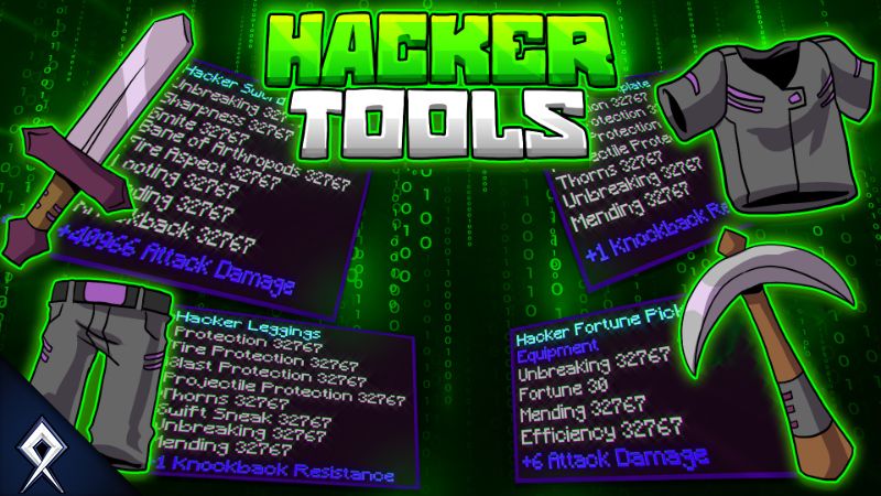 Hacker Tools By Bdcraft Minecraft Marketplace Map Minecraft Marketplace Via Bedrockexplorer 