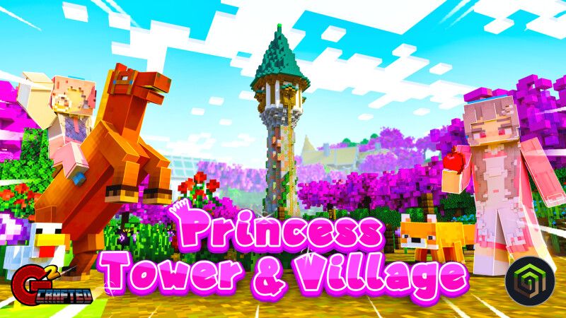 Princess Tower Village by G2Crafted (Minecraft Marketplace Map ...