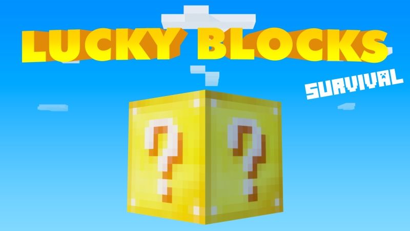 Lucky Blocks Survival by Fall Studios (Minecraft Marketplace Map ...