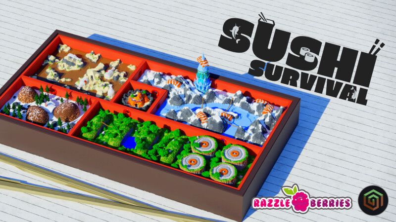 Sushi Survival by Razzleberries (Minecraft Marketplace Map) - Minecraft ...