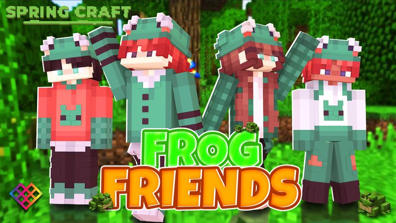 Frog Friends by Rainbow Theory (Minecraft Skin Pack) - Minecraft ...