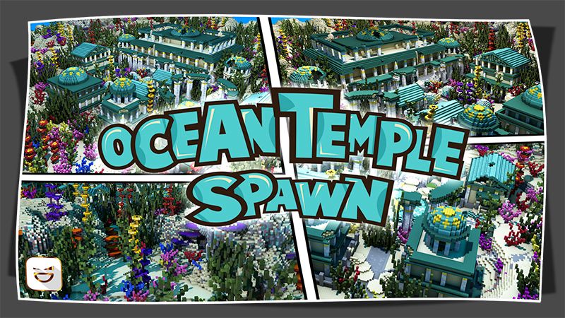 Ocean Temple Spawn by Giggle Block Studios (Minecraft Marketplace Map ...