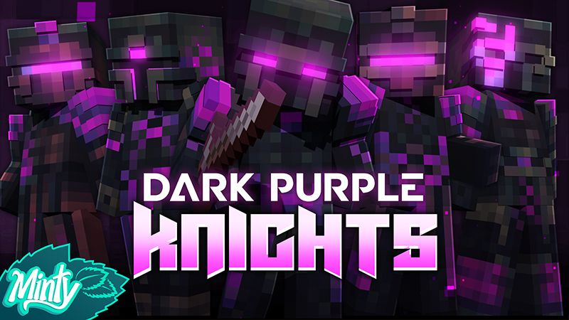 Dark Purple Knights by Minty (Minecraft Skin Pack) - Minecraft ...