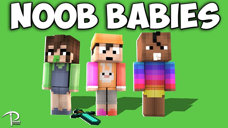 NOOB BABIES by Pickaxe Studios (Minecraft Skin Pack) - Minecraft ...
