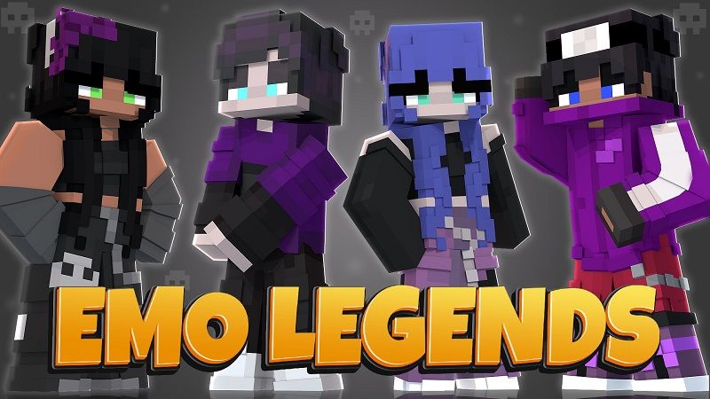 Emo Legends by Street Studios (Minecraft Skin Pack) - Minecraft Bedrock ...