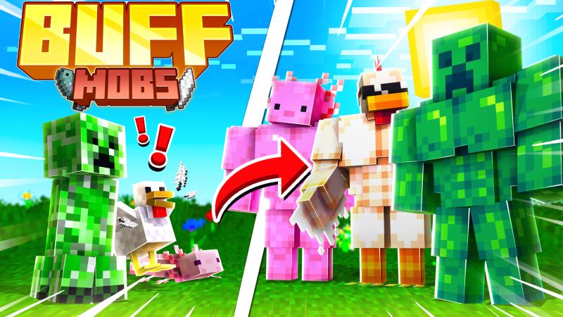 Buff Mobs by CubeCraft Games (Minecraft Marketplace Map) - Minecraft ...