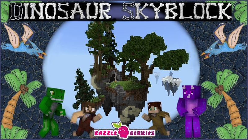 Dinosaur Skyblock by Razzleberries (Minecraft Marketplace Map ...