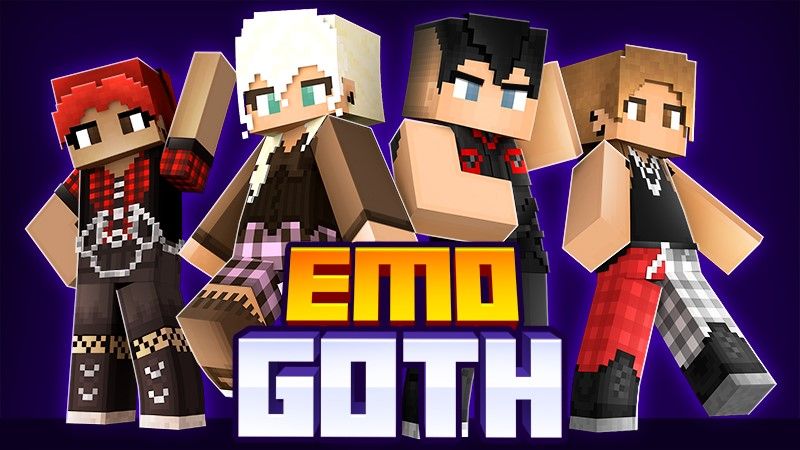Emo Goth by Nitric Concepts (Minecraft Skin Pack) - Minecraft ...