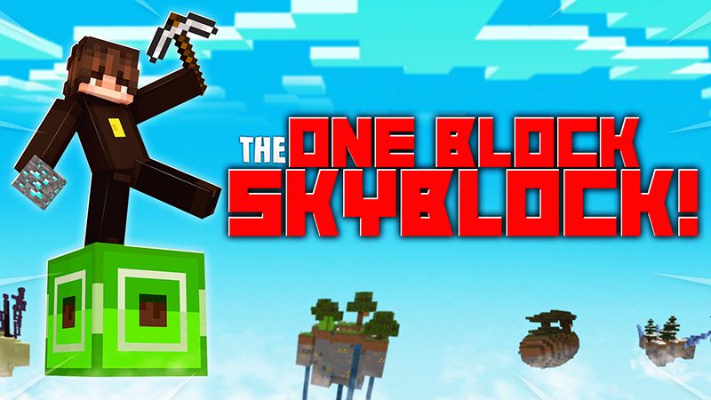 The One Block Skyblock by Pickaxe Studios (Minecraft Marketplace Map ...