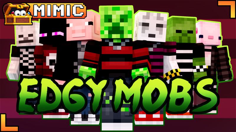 Edgy Mobs by Mimic (Minecraft Skin Pack) - Minecraft Marketplace (via ...