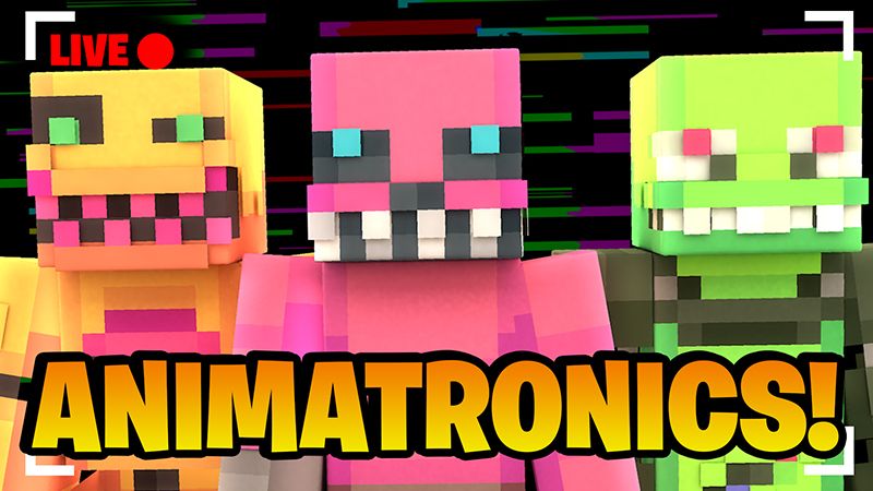 ANIMATRONICS by Pickaxe Studios (Minecraft Skin Pack) - Minecraft ...