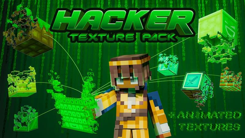 Hacker Texture Pack by Giggle Block Studios - Minecraft Marketplace (via bedrockexplorer.com)