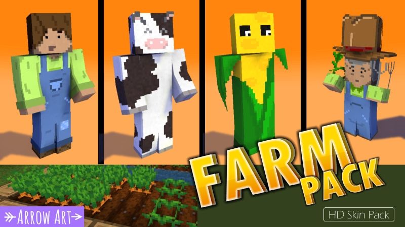 Farm Pack by Arrow Art Games (Minecraft Skin Pack) - Minecraft ...