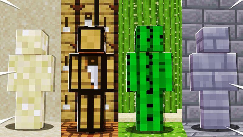 BLOCK Skins by Pickaxe Studios (Minecraft Skin Pack) - Minecraft ...