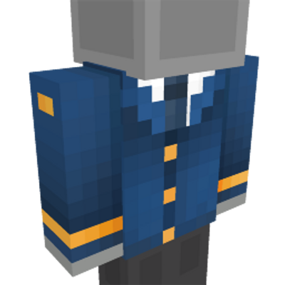 Pilot Jacket by Polymaps - Minecraft Marketplace (via bedrockexplorer.com)