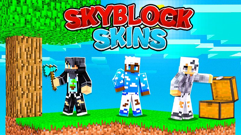 SkyBlock Skins by The Lucky Petals (Minecraft Skin Pack) - Minecraft ...