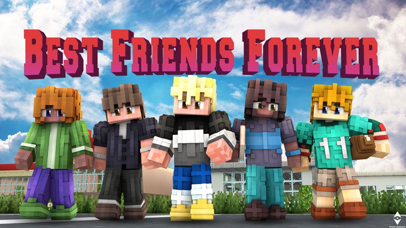 Best Friends Forever by Team Visionary (Minecraft Skin Pack ...