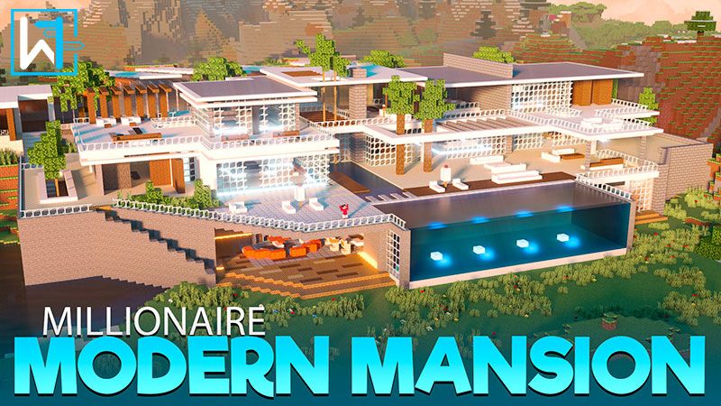 Millionaire Modern Mansion by Waypoint Studios (Minecraft Marketplace ...