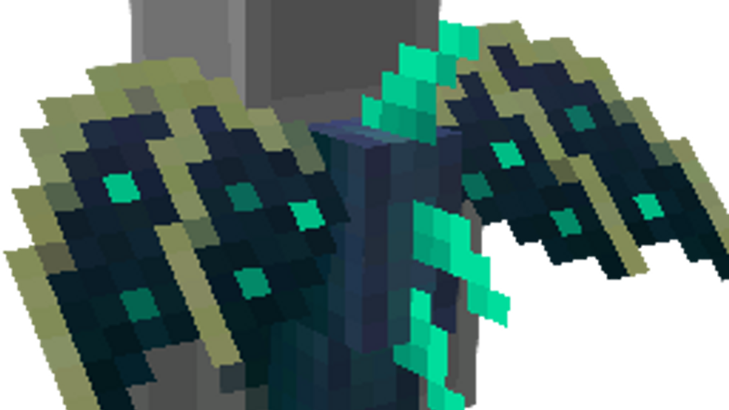 Sculk Dragon Wings by Dots Aglow - Minecraft Marketplace (via ...
