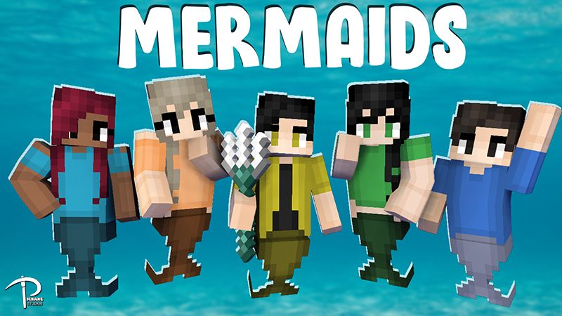 MERMAIDS by Pickaxe Studios (Minecraft Skin Pack) - Minecraft ...