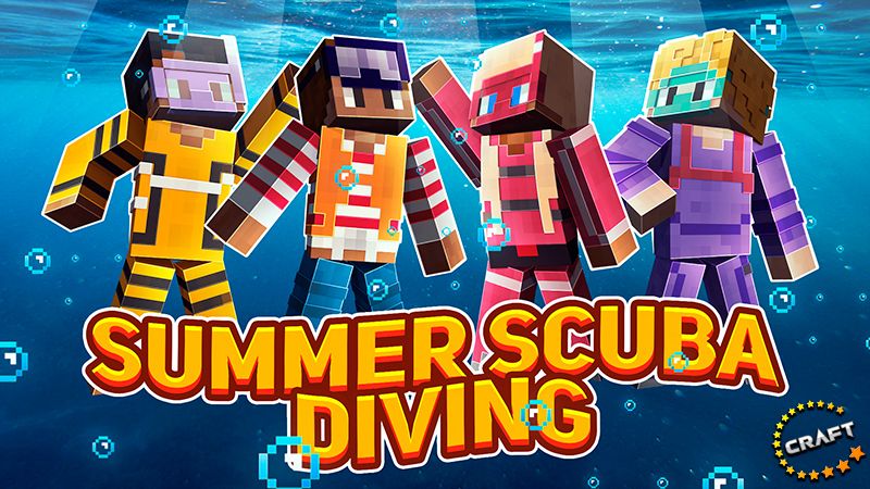 Summer Scuba Diving by The Craft Stars (Minecraft Skin Pack ...