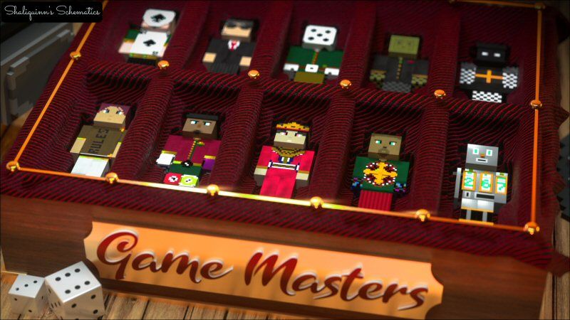 Game Masters by Shaliquinn's Schematics (Minecraft Skin Pack ...