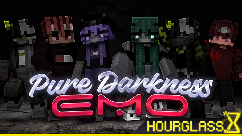 Pure Darkness Emo by Hourglass Studios (Minecraft Skin Pack ...