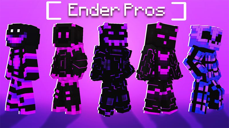Ender Pros by Pickaxe Studios (Minecraft Skin Pack) - Minecraft ...