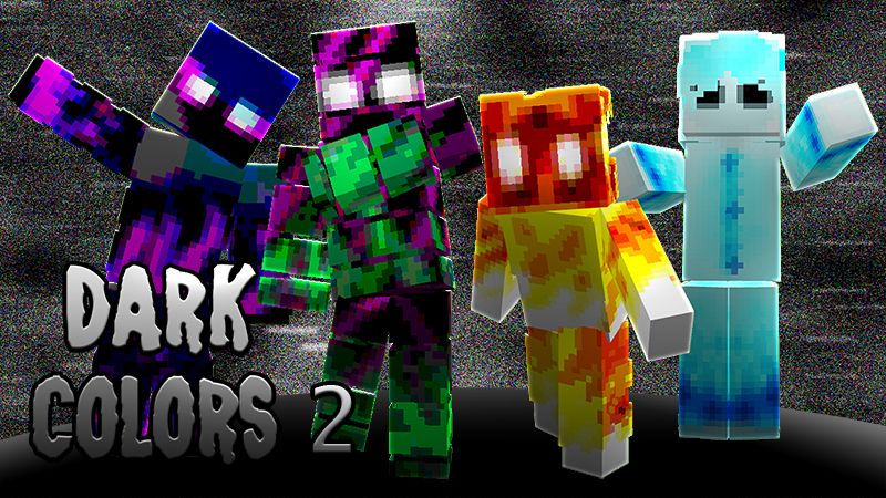 Dark Colors 2 by The Lucky Petals (Minecraft Skin Pack) - Minecraft ...