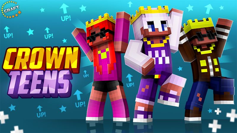 Crown Teens by The Craft Stars (Minecraft Skin Pack) - Minecraft ...