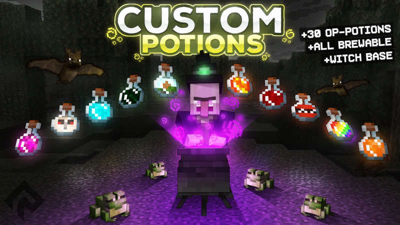 Custom Potions By Rareloot Minecraft Marketplace Map Minecraft