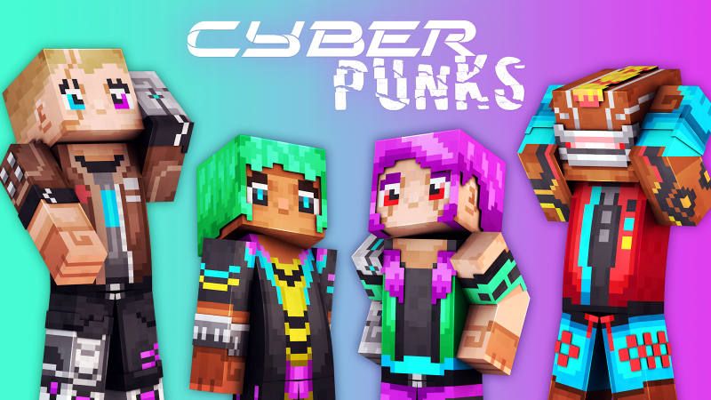 Cyber Punks by 57Digital (Minecraft Skin Pack) - Minecraft Marketplace ...