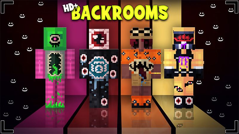 HD Backrooms by Glowfischdesigns (Minecraft Skin Pack) - Minecraft ...